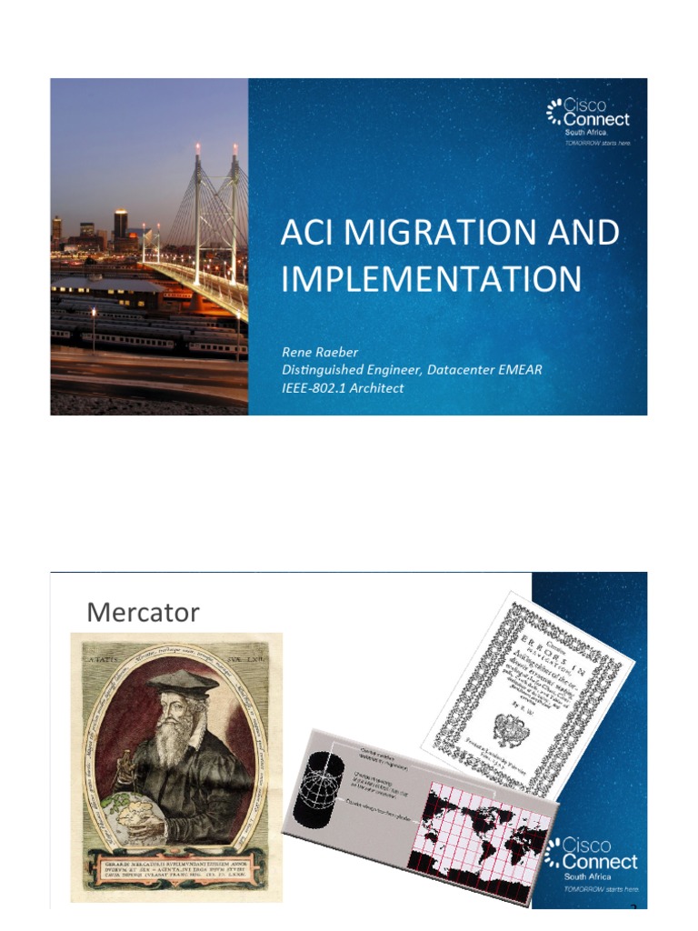 ACI Migration and Implementation-ReneRaeber | PDF | Computer Network ...