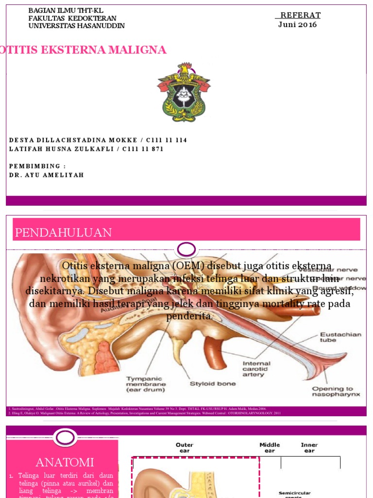 Otitis Eksterna Maligna LD | PDF