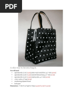 How To Make A Capote | PDF | Seam (Sewing) | Softlines (Retail)