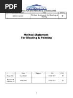 Sop For Painting | PDF | Paint | Industrial Processes