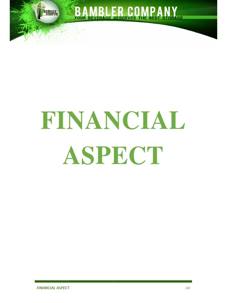 Final-Financial-Aspect.pdf | Balance Sheet | Cost Of Goods Sold