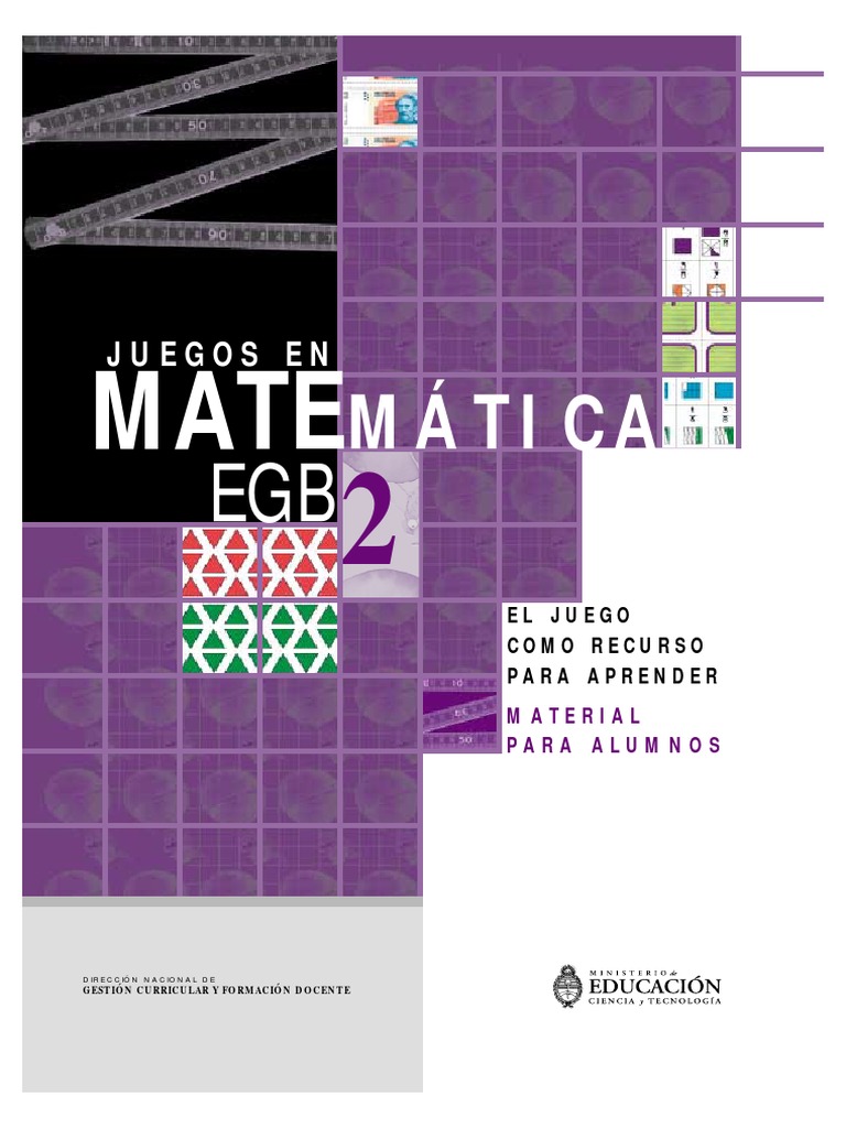 Juegos en Matemática EGB 2_ Alumnos | Rectángulo | Triángulo