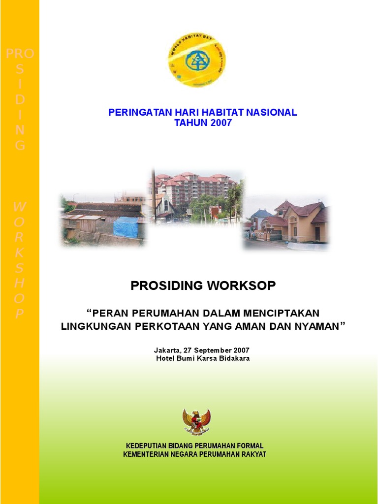 Contoh Prosiding Workshop | PDF | Seni