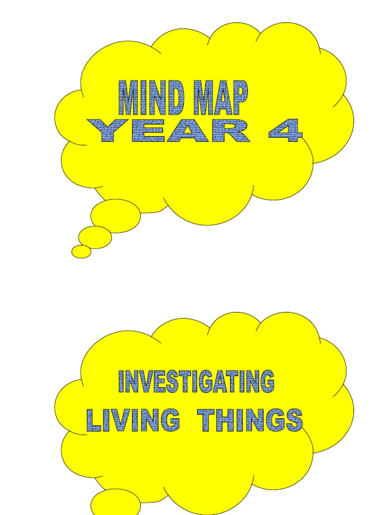 Mind Map Year 4 | PDF | Planets | Rust