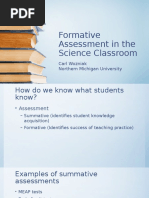 "Thumbs Up / Thumbs Down" Formative Assessment: Benefits: Examples | PDF