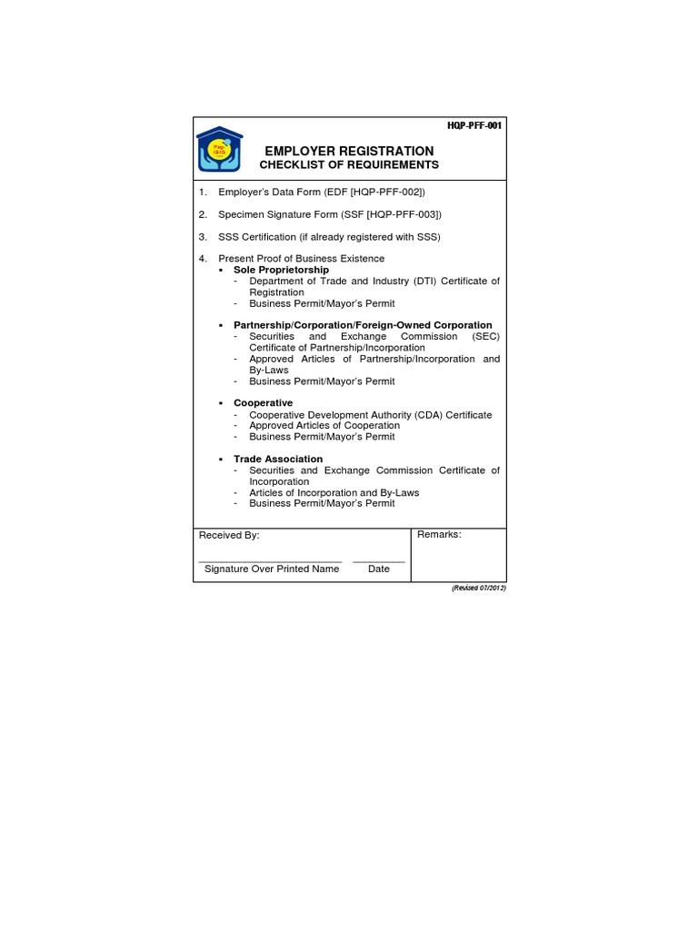 Securities And Exchange Commission Permit