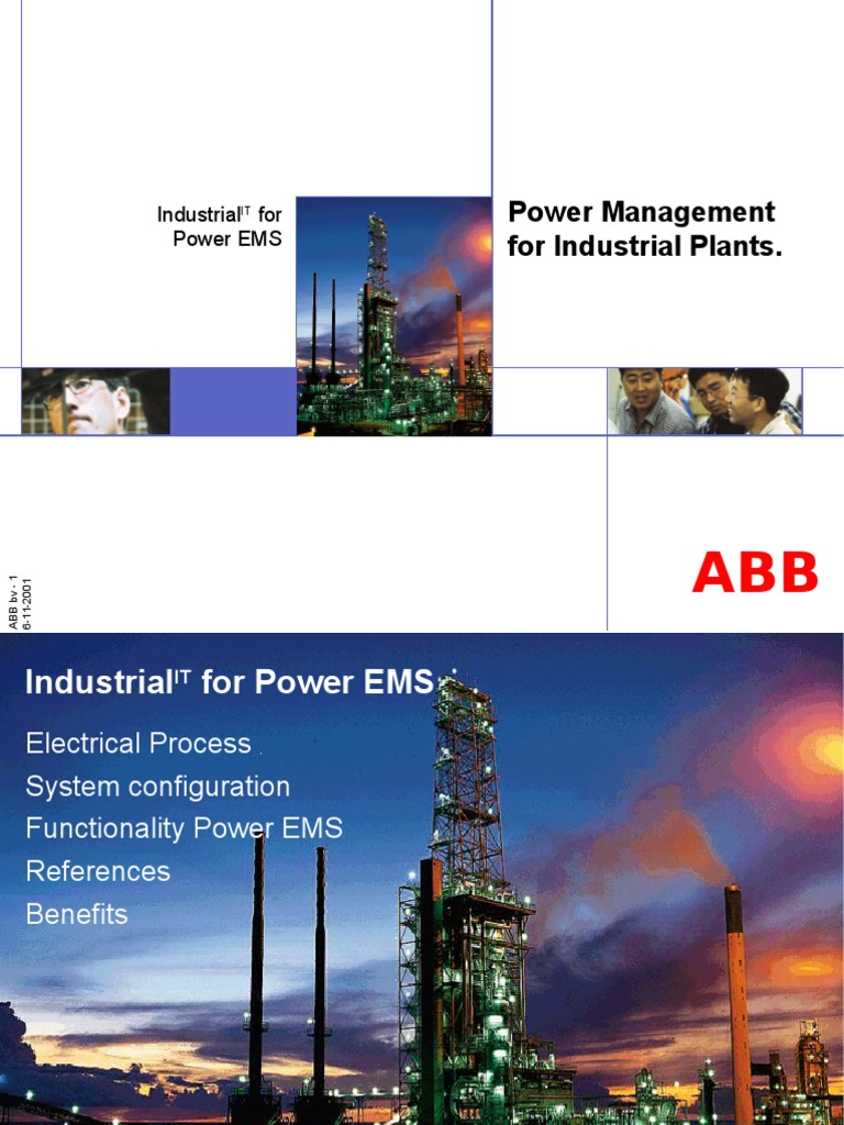 ABB Power Management for Industries | PDF | Electrical Grid | Scada