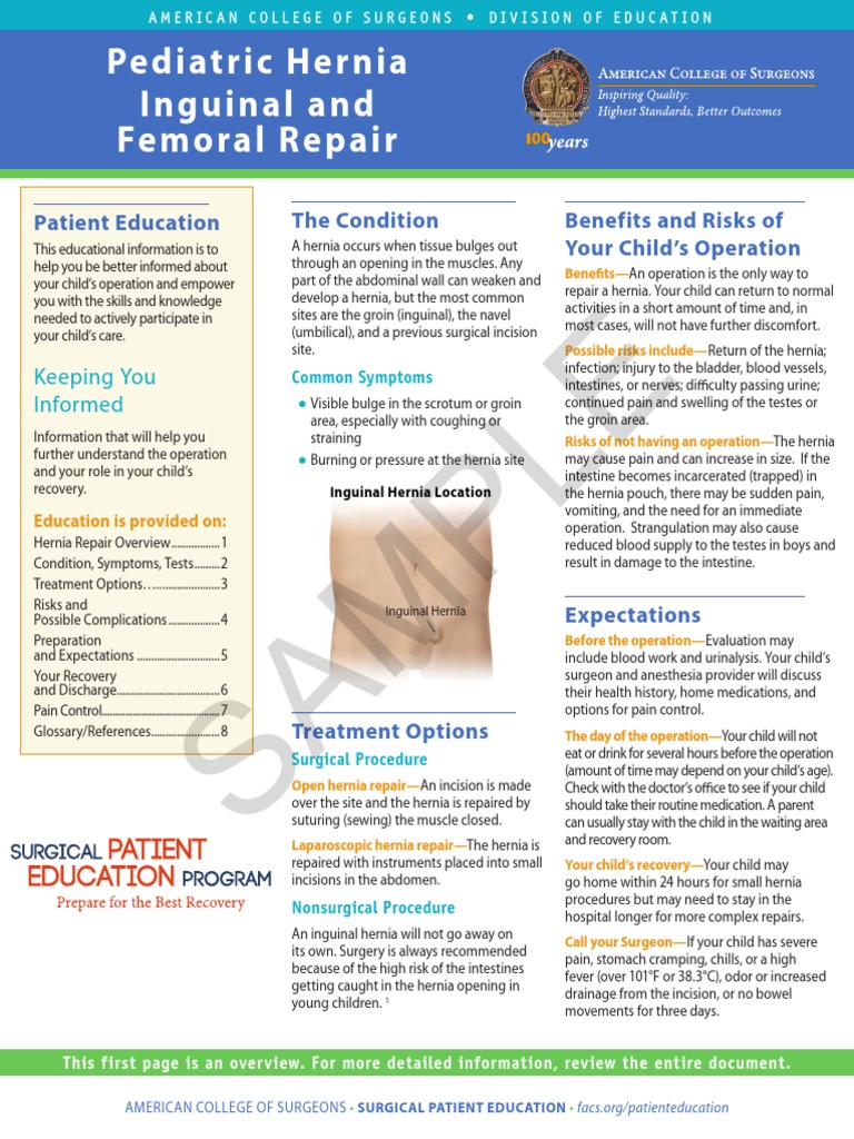 Ultrasound-Guided Pediatric Inguinal Hernia Repair – CMHCL