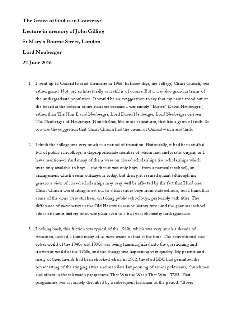 Lord Neuberger | PDF | Defamation | Cross Examination