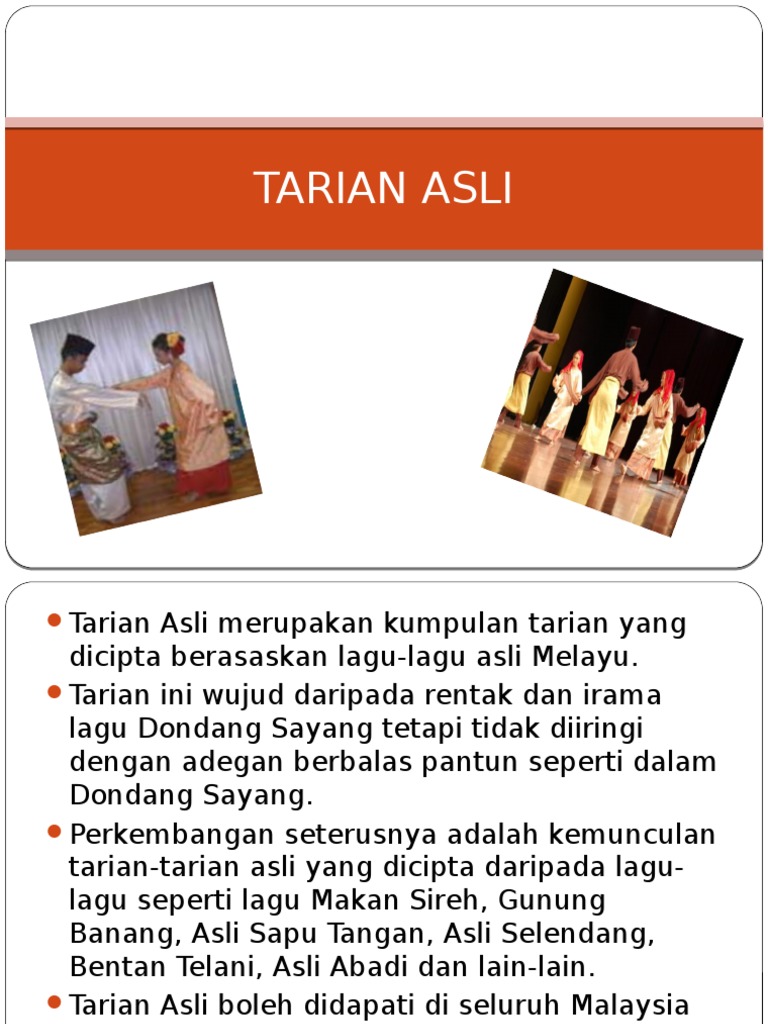 Tarian Asli | PDF