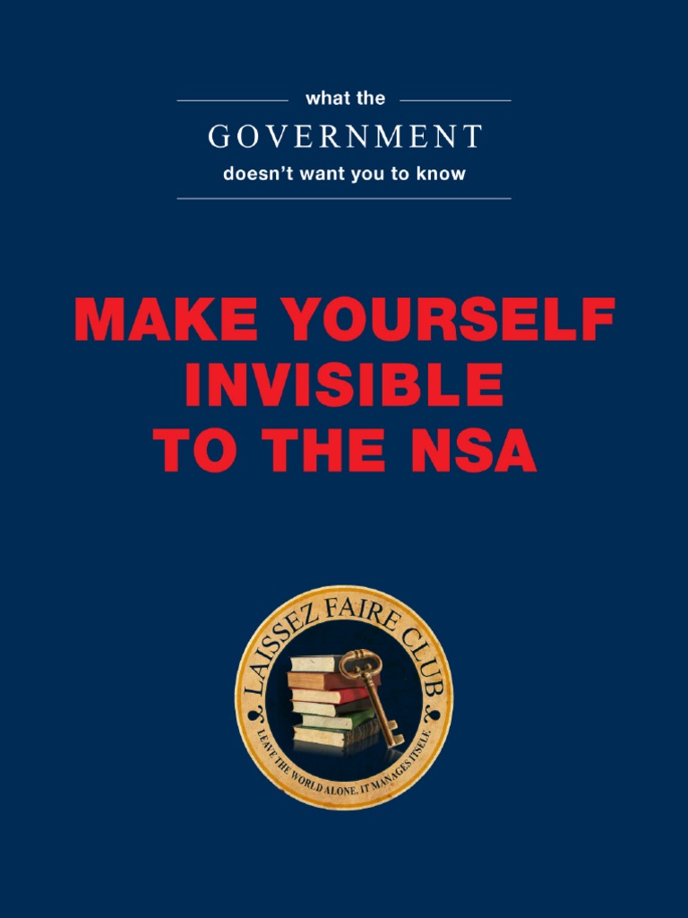 Make Yourself Invisible | PDF | Internet Privacy | Password