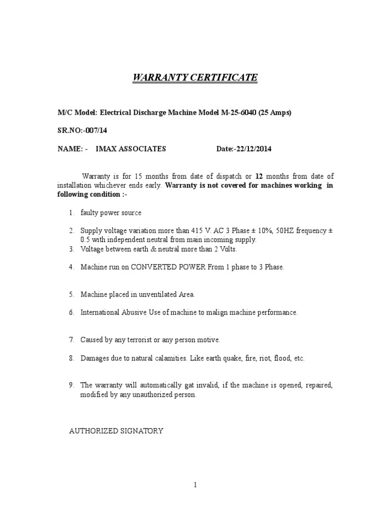 Instruction Manual of EDM Machine | PDF | Physics | Physical Sciences