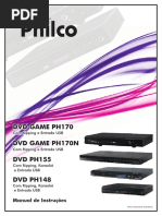Manual Home Theater Philips Hts3510 | PDF | HDMI | Vídeo