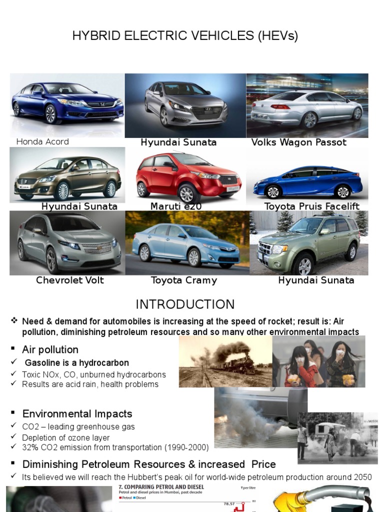 Hybrid Electric Vehicles (HEVs) | PDF | Hybrid Electric Vehicle ...