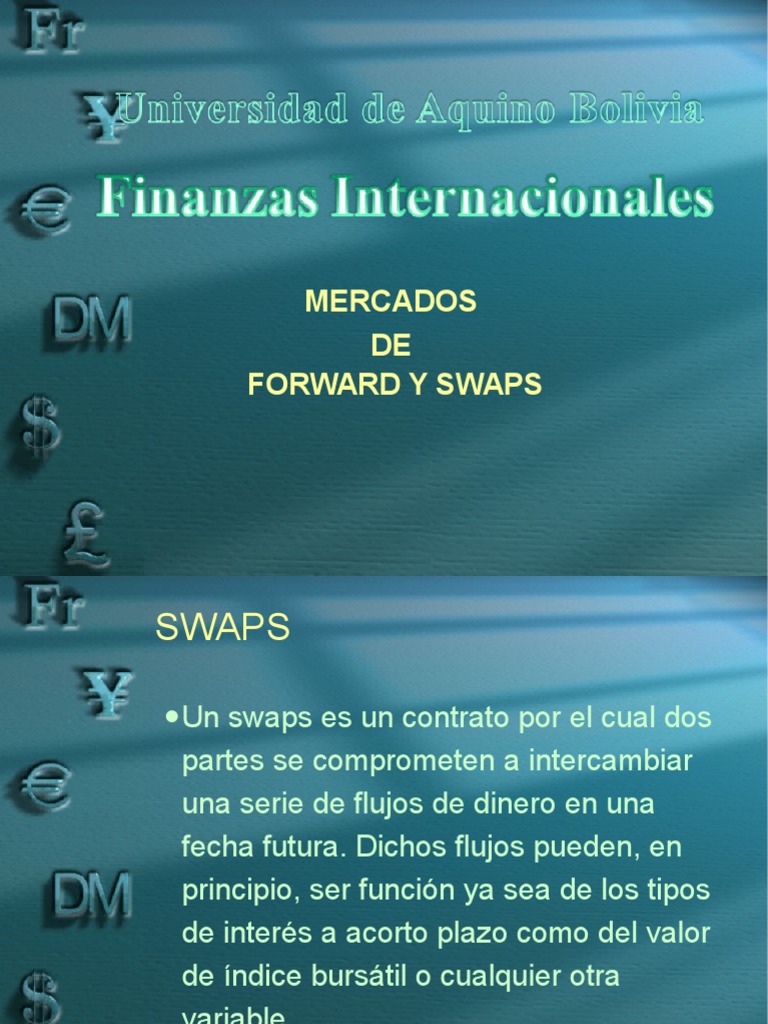 Forwards y Swaps | PDF