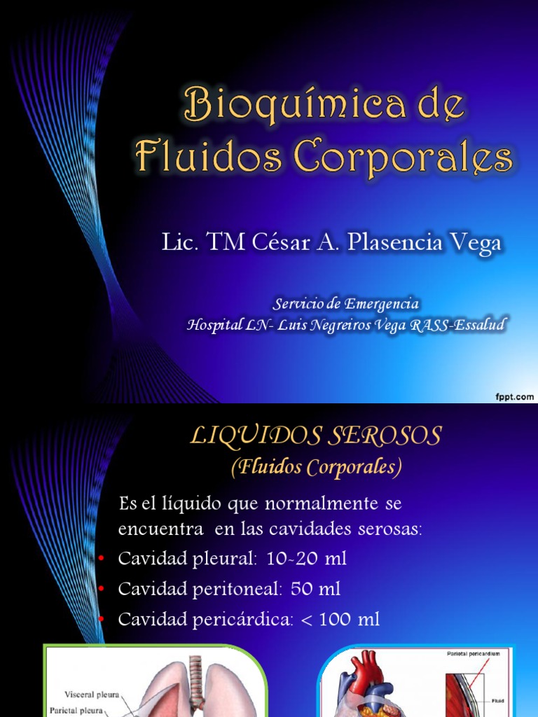 Bioquimica de Fluidos Corporales | PDF | Especialidades Medicas ...