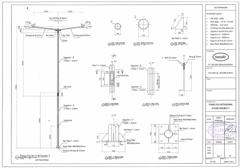 Desain Lampu Jalan | PDF