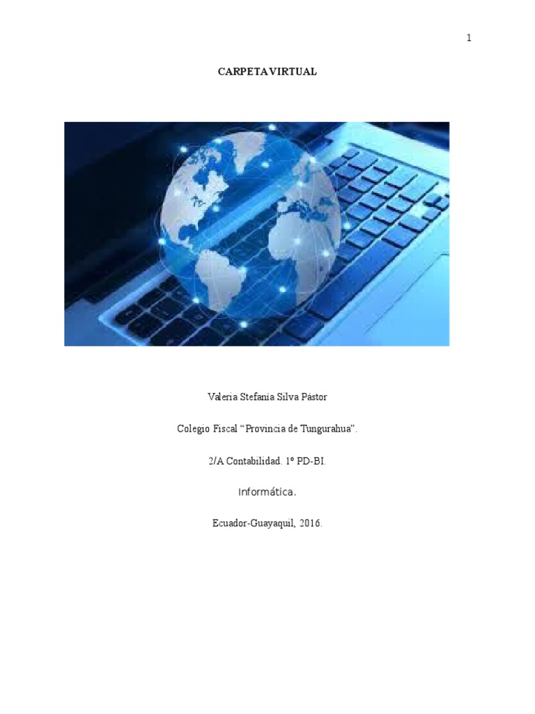 Carpeta Virtual | PDF | Sistema operativo | Factores humanos y ergonomía