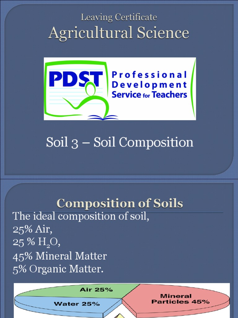 Soil Composition Breakdown and Types | PDF | Sand | Soil