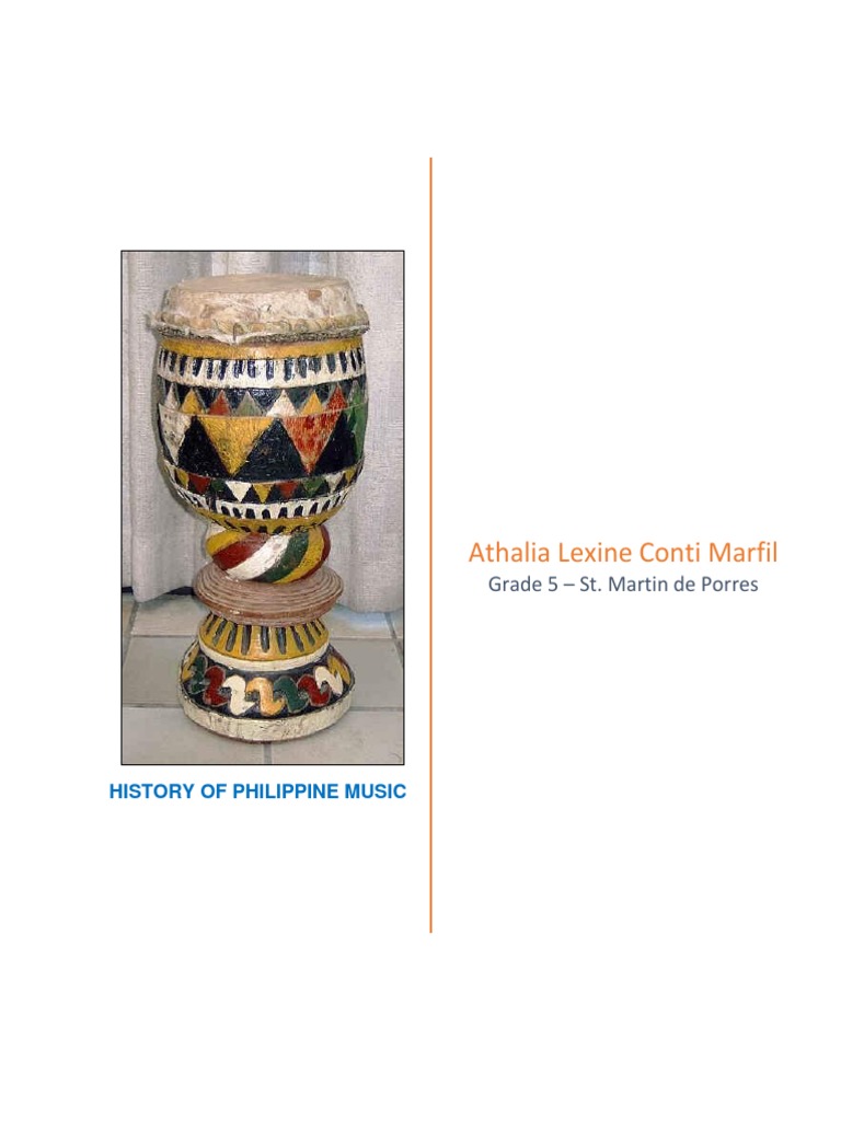 History of Philippine Music | PDF | Philippines | Sound