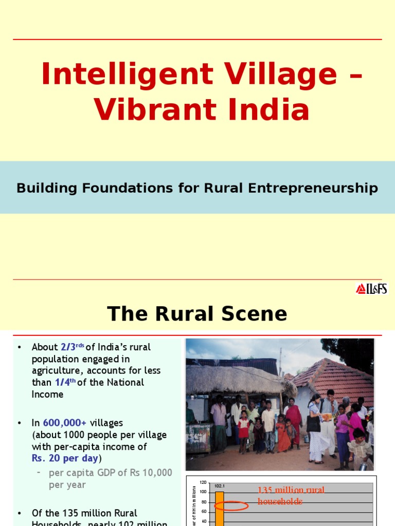 Intelligent Village - Vibrant India: Building Foundations For Rural ...