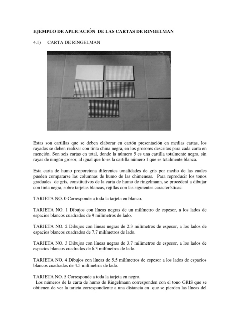 Teoria Cartas de Ringelmann | PDF | Color | Ligero