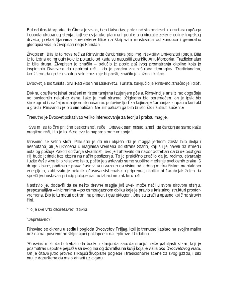 Boja Magije - Teri Pracet | PDF