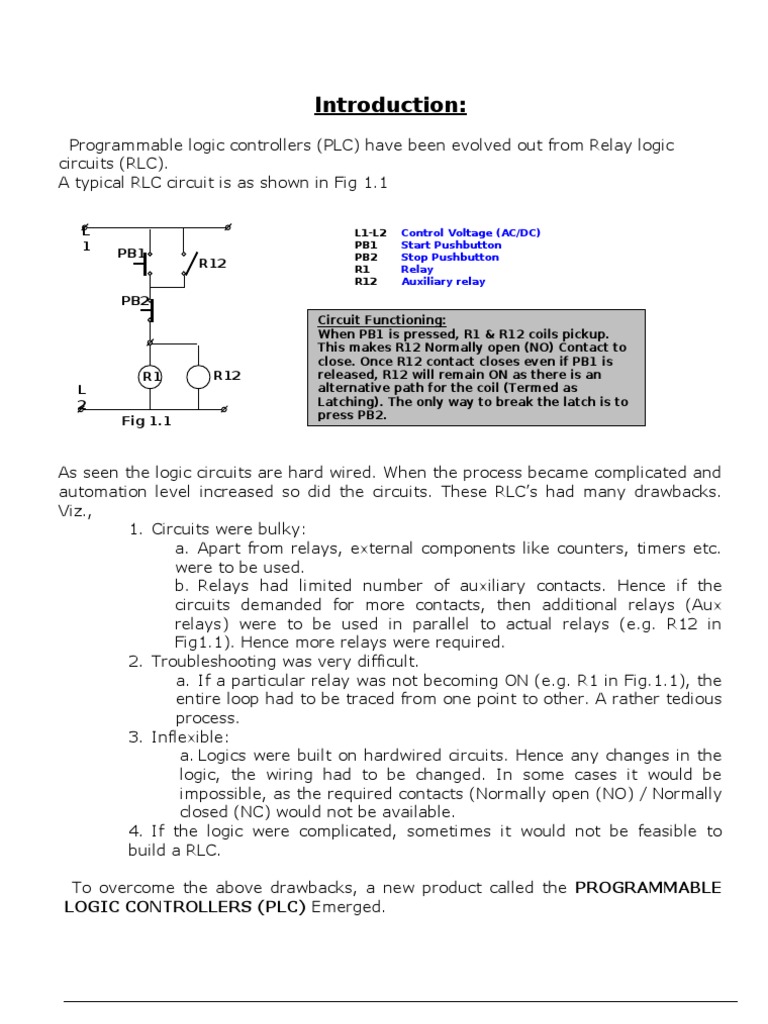 PLC For Beginners | PDF | Programmable Logic Controller | Integer (Computer Science)
