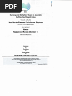 CNO Registration Verification Form | PDF | Licensure | Nursing