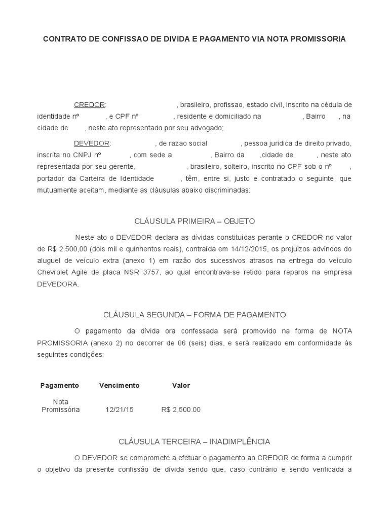 Reconhecimento de Divida | PDF | Governo