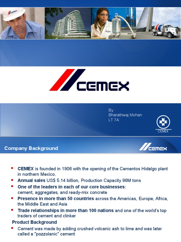 CEMEX Mission and Market Overview | PDF