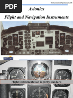 737 Flight Instruments, Displays Controls and Indicators | PDF | Navigation | Measuring Instrument