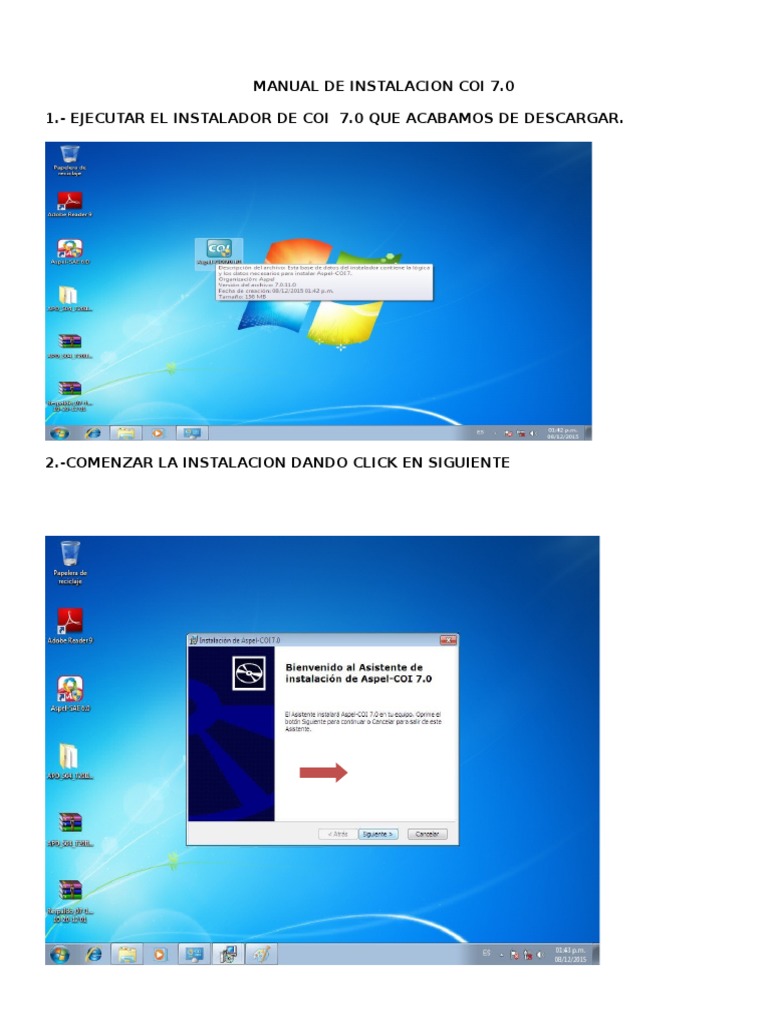 Manual de Instalacion Coi 7 | PDF