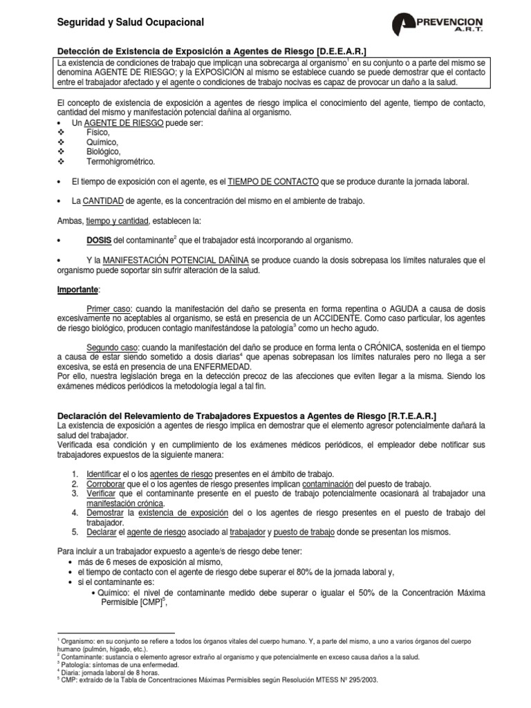 Relevamiento de Trabajadores Expuestos A Riesgo - Formulario e ... Relevamiento de Trabajadores Expuestos A Riesgo - Formulario e ...