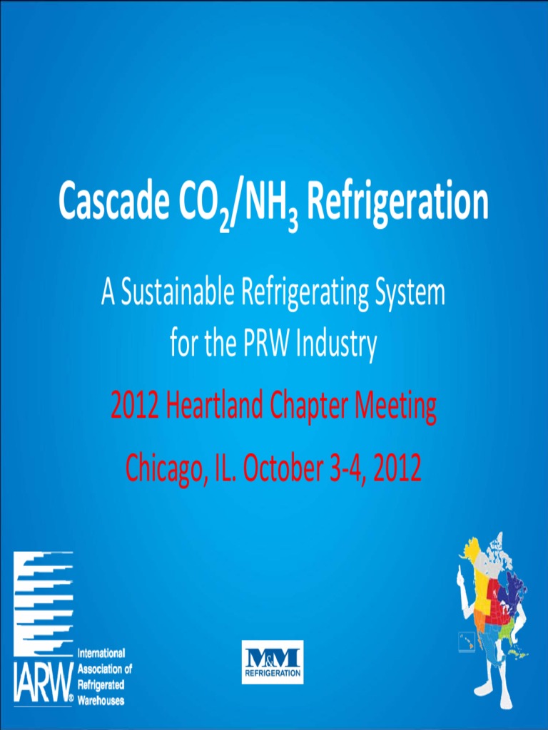 Cascade Co2 - nh3 Refrigeration | PDF | Refrigerator | Carbon Dioxide