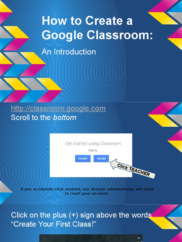 Creating A Google Classroom | PDF | Information Retrieval Organizations ...