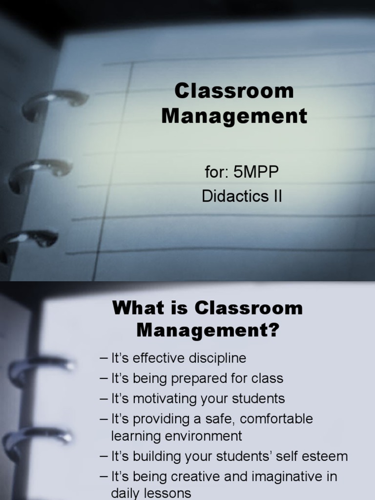 Classroom Management Guide | PDF | Classroom Management | Reinforcement
