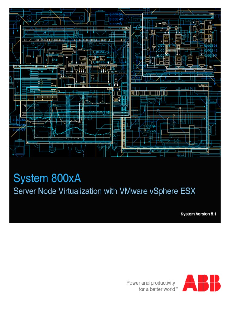 ABB-system 800xa 5.1 Server Node Virtualization | V Mware | Virtual Machine