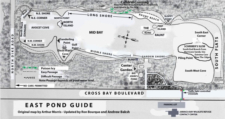 East Pond Trail Map Edited by Andrew Baksh | PDF