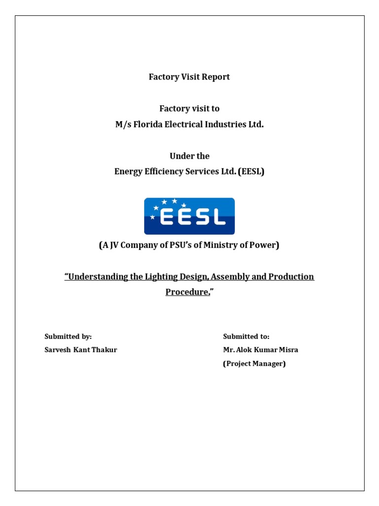 Factory Visit Report | Printed Circuit Board | Soldering
