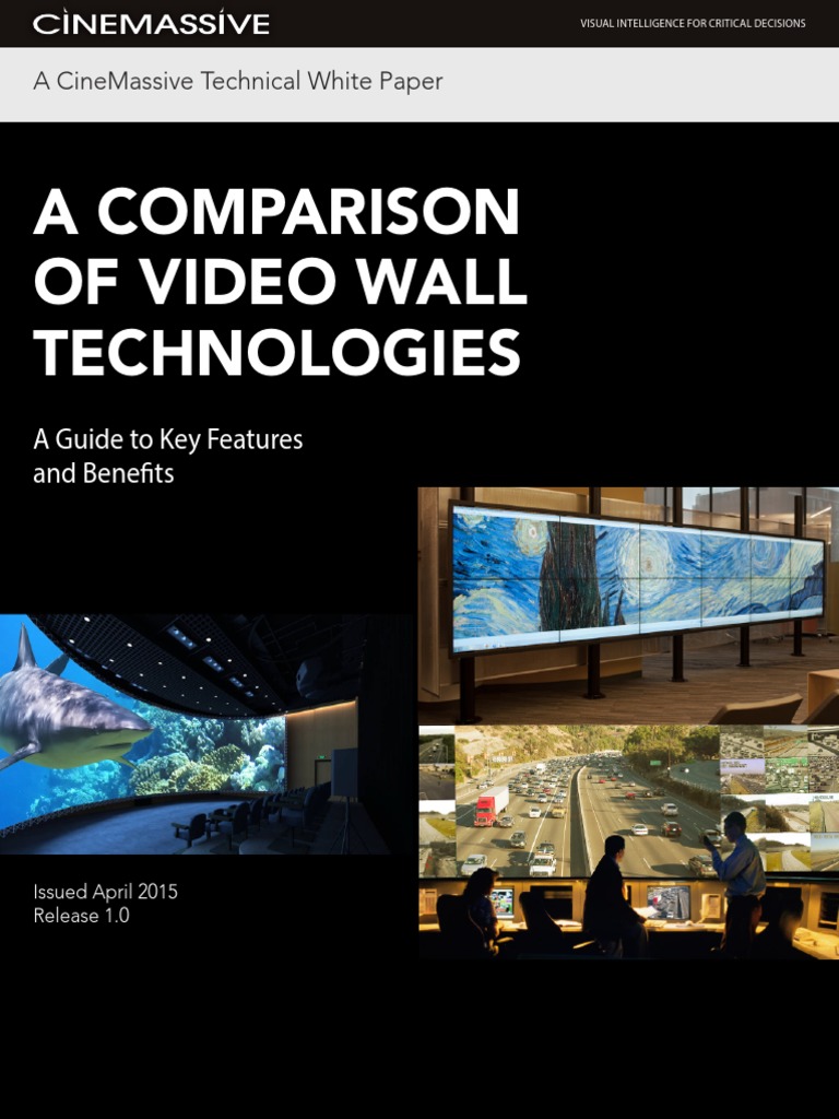 Video Wall Technologies Comparison Guide | PDF | Thin Film Transistor ...