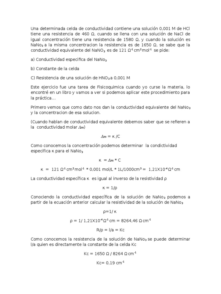 Tarea FQ | PDF