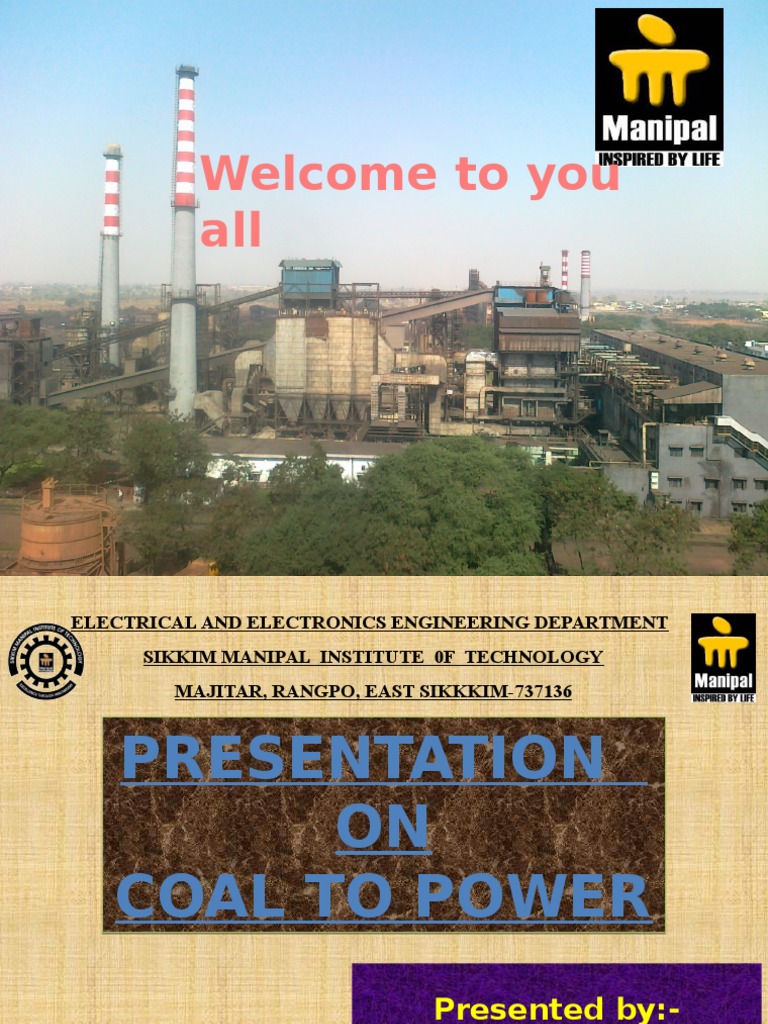 Welcome To You All | PDF | Electrical Substation | Boiler