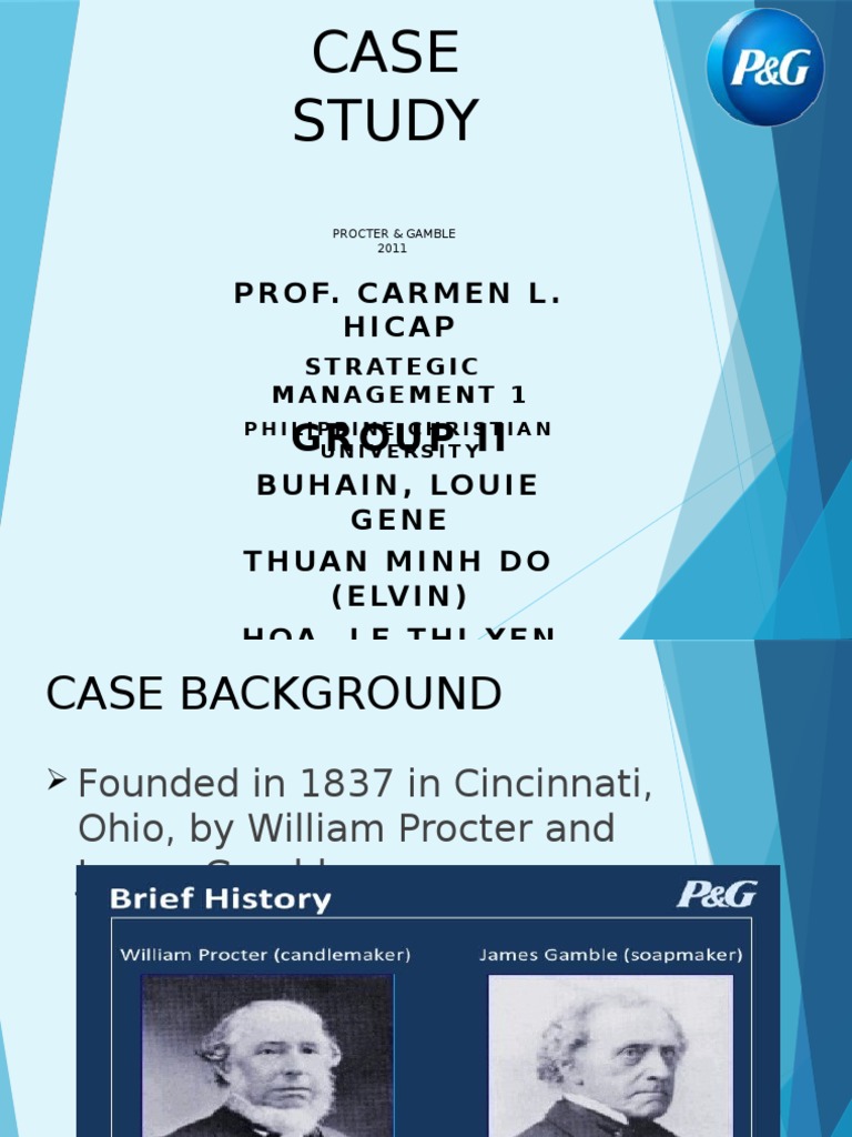 P&G case study examines strategies amid market volatility | PDF