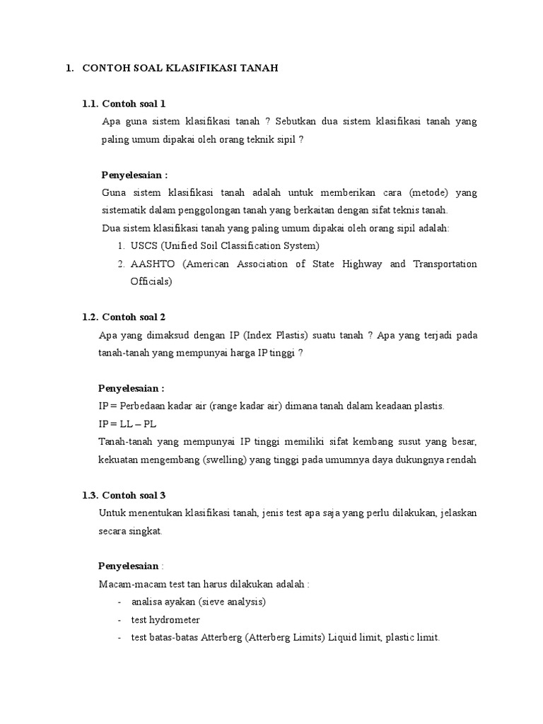 Tubes Mektan Soal | PDF
