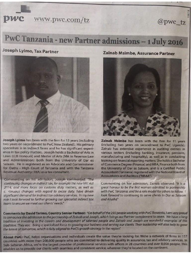PWC New Partners | PDF