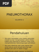 Patofisiologi Tension Pneumothorax | PDF