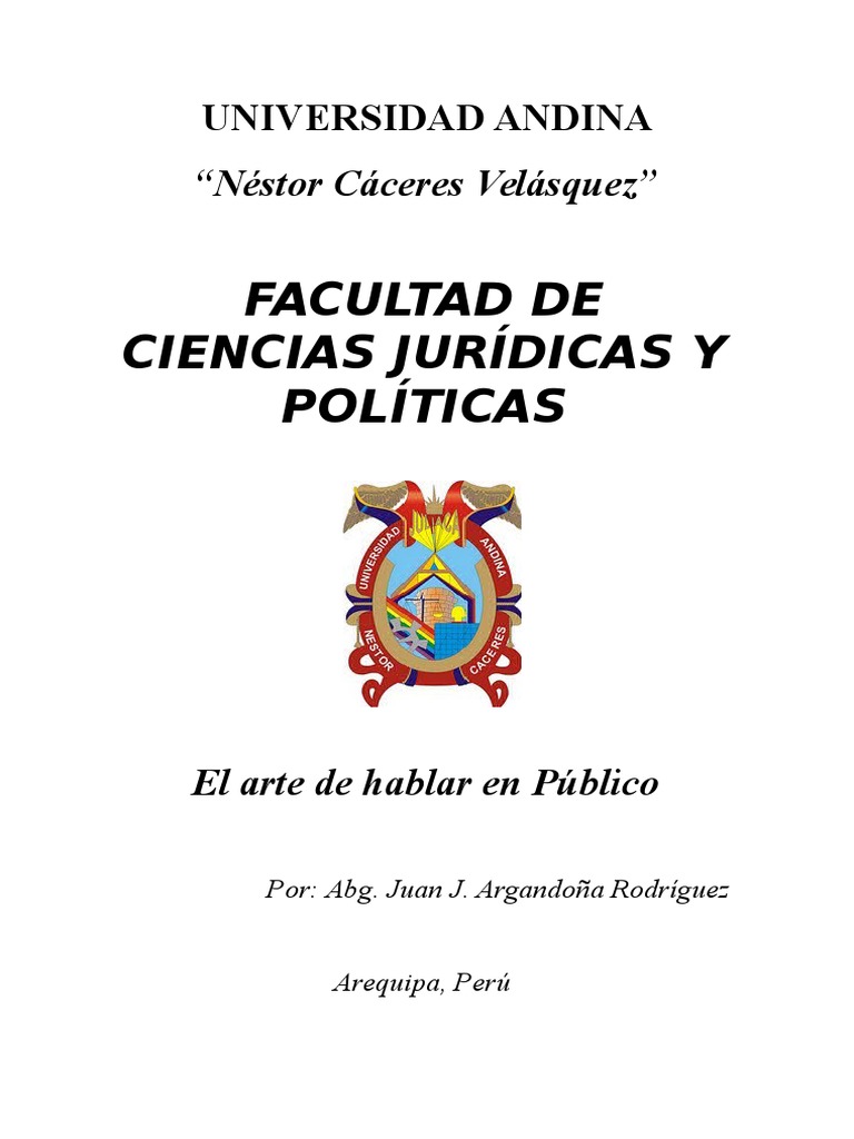 Caratula Uancv | PDF | Retórica | Humor