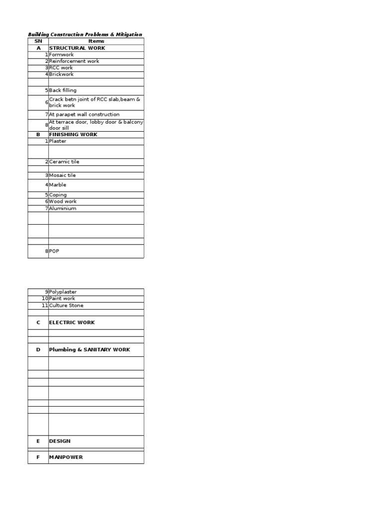 Building Construction Problems & Solutions | PDF | Soil Mechanics | Tile