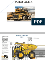 Manual Caex 930E-4 PDF | PDF | Camión | Neumático